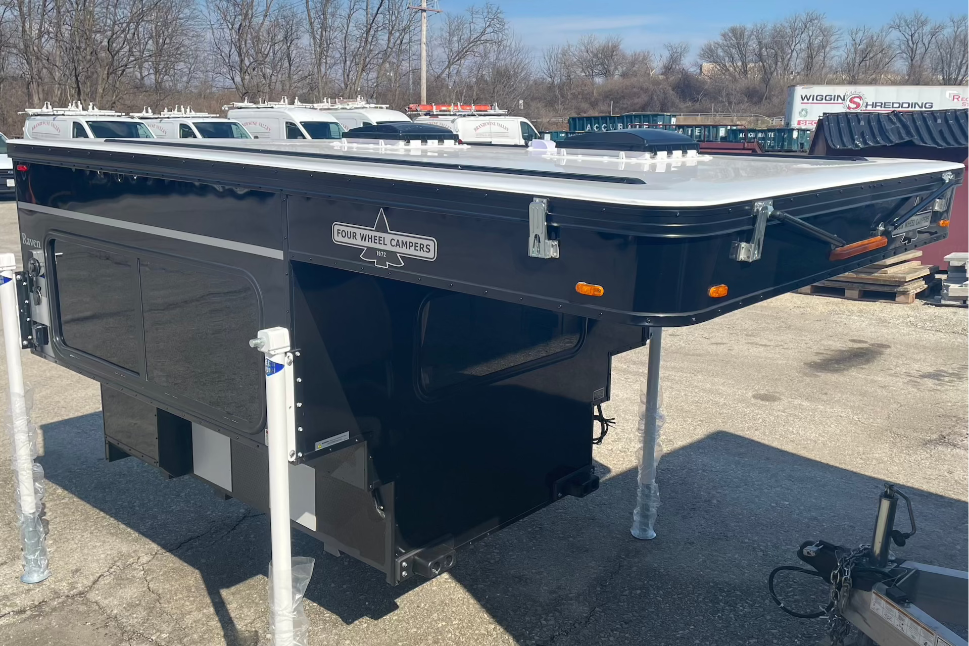 In-Stock Showroom FWC Inventory: 2025 Raven Camper with Rollover Couch ...