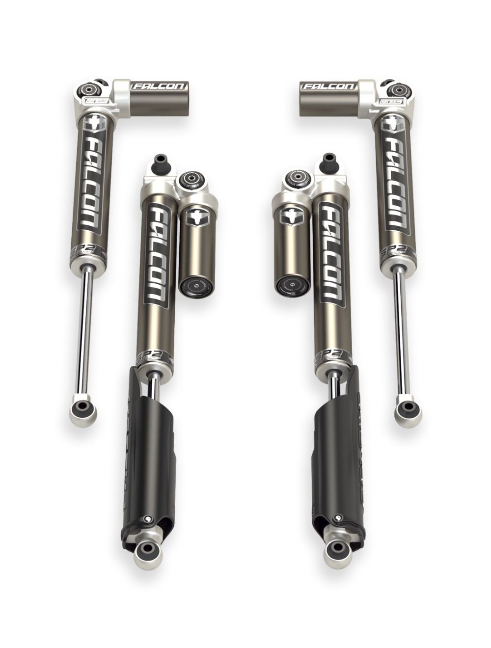 Falcon SP2 3.1 Piggyback Shock Kit for 2018+ Jeep Wrangler JLU 4-Door ...