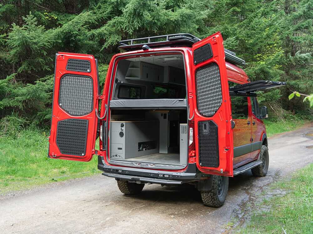 Flatline Van Co Rear Door Molle Panels for 2019+ Mercedes Sprinter Van ...