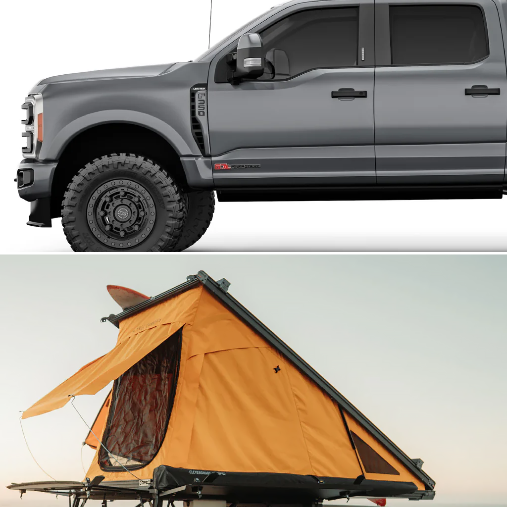 Go Fast Campers V2 MAX Camper for 1999+ Ford F-250 / F-350 with 8' Bed ...