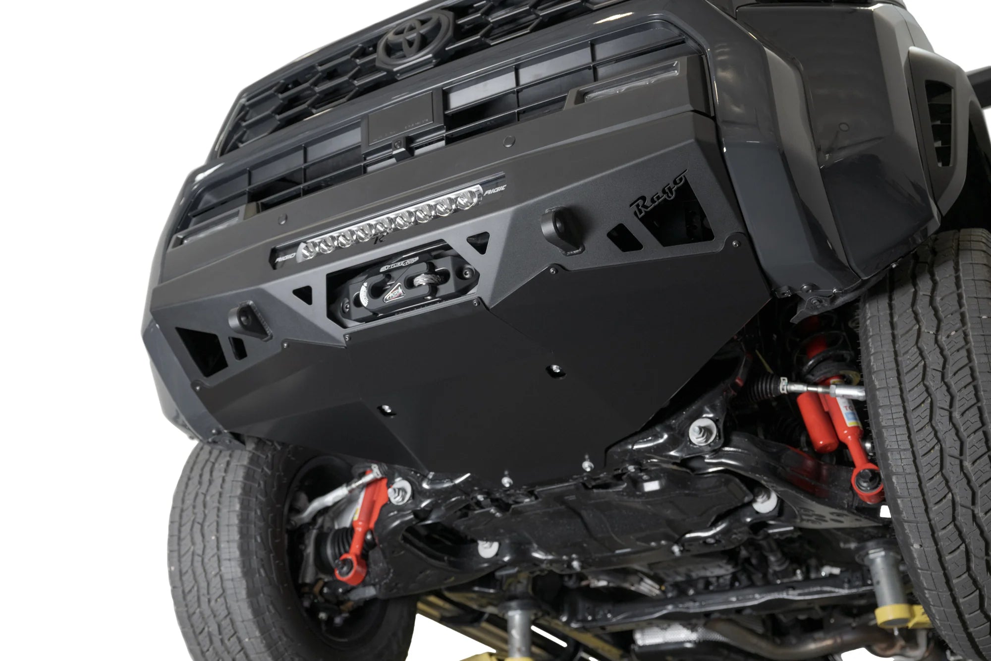 Rago Fabrication Center-Mount Winch Front Bumper Skid Plate for 2025 ...