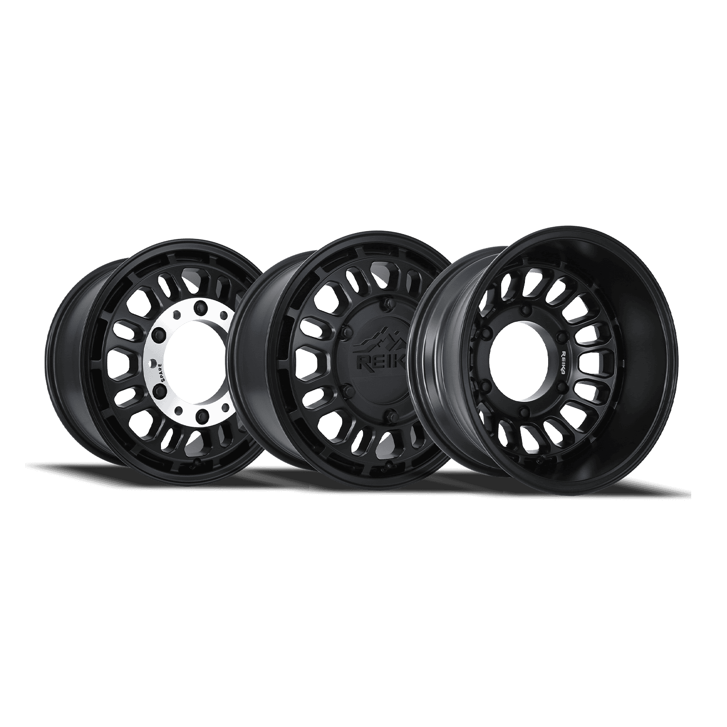 REIKA Rambler R35V Super Single Wheel Set 17x8" for 2007+ Mercedes Spr ...