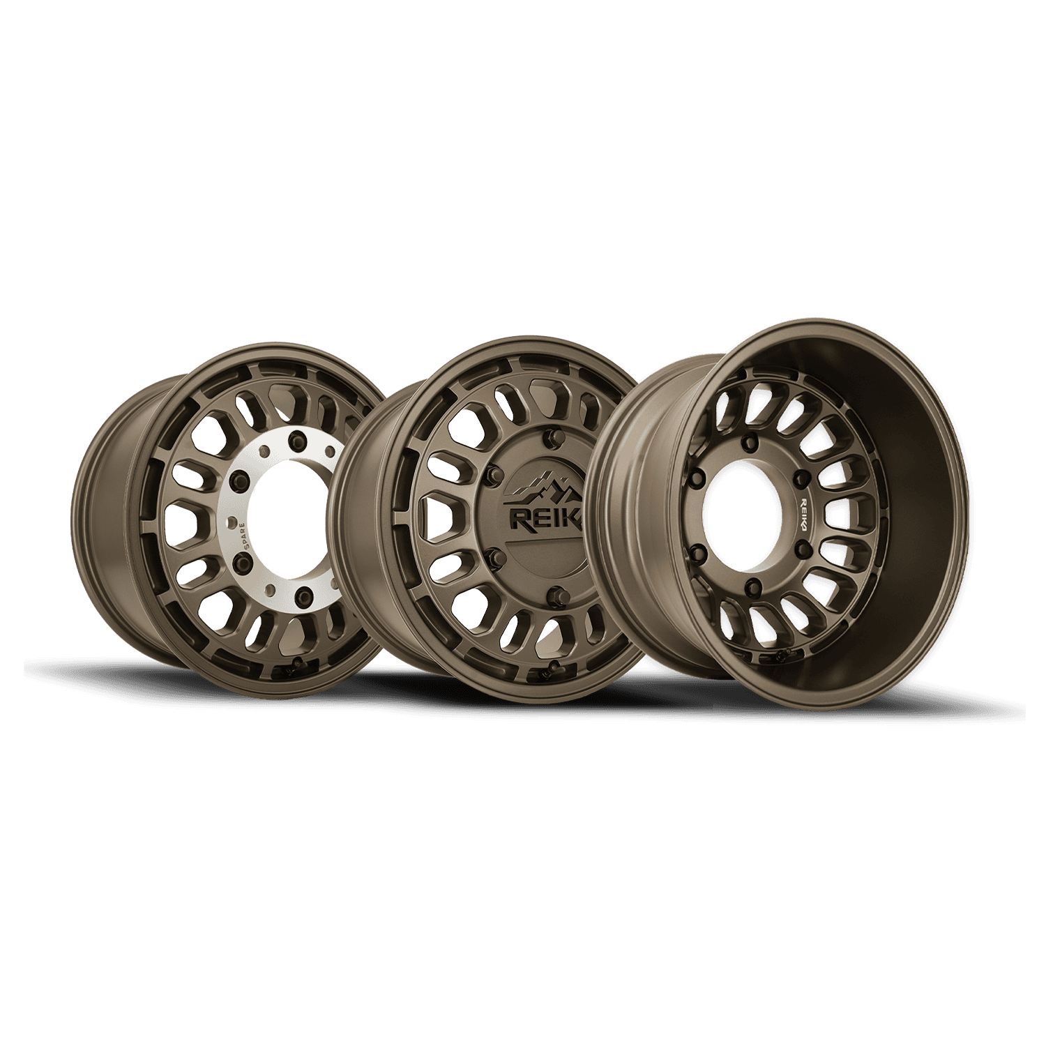 REIKA Rambler R35V Super Single Wheel Set 17x8" for 2007+ Mercedes Spr ...