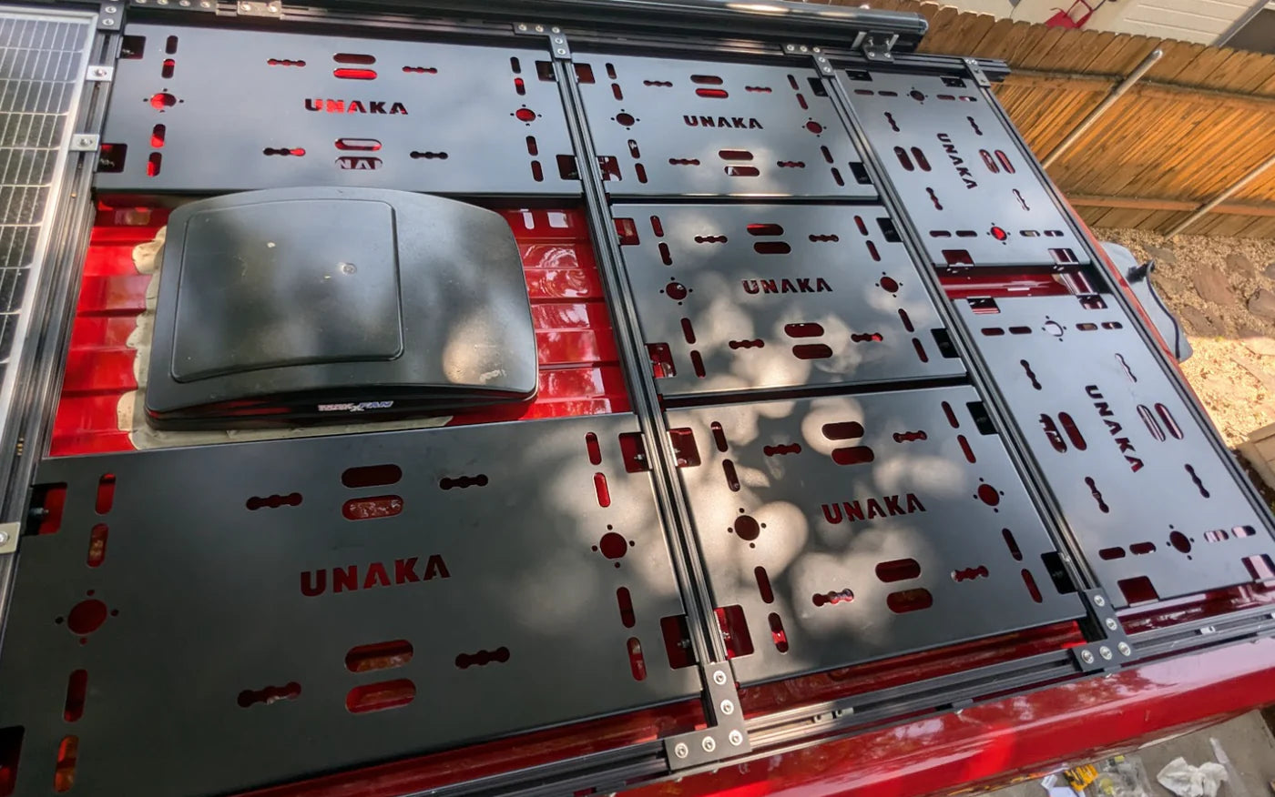 UNAKA Deck Panels for UNAKA Van Roof Racks – Main Line Overland