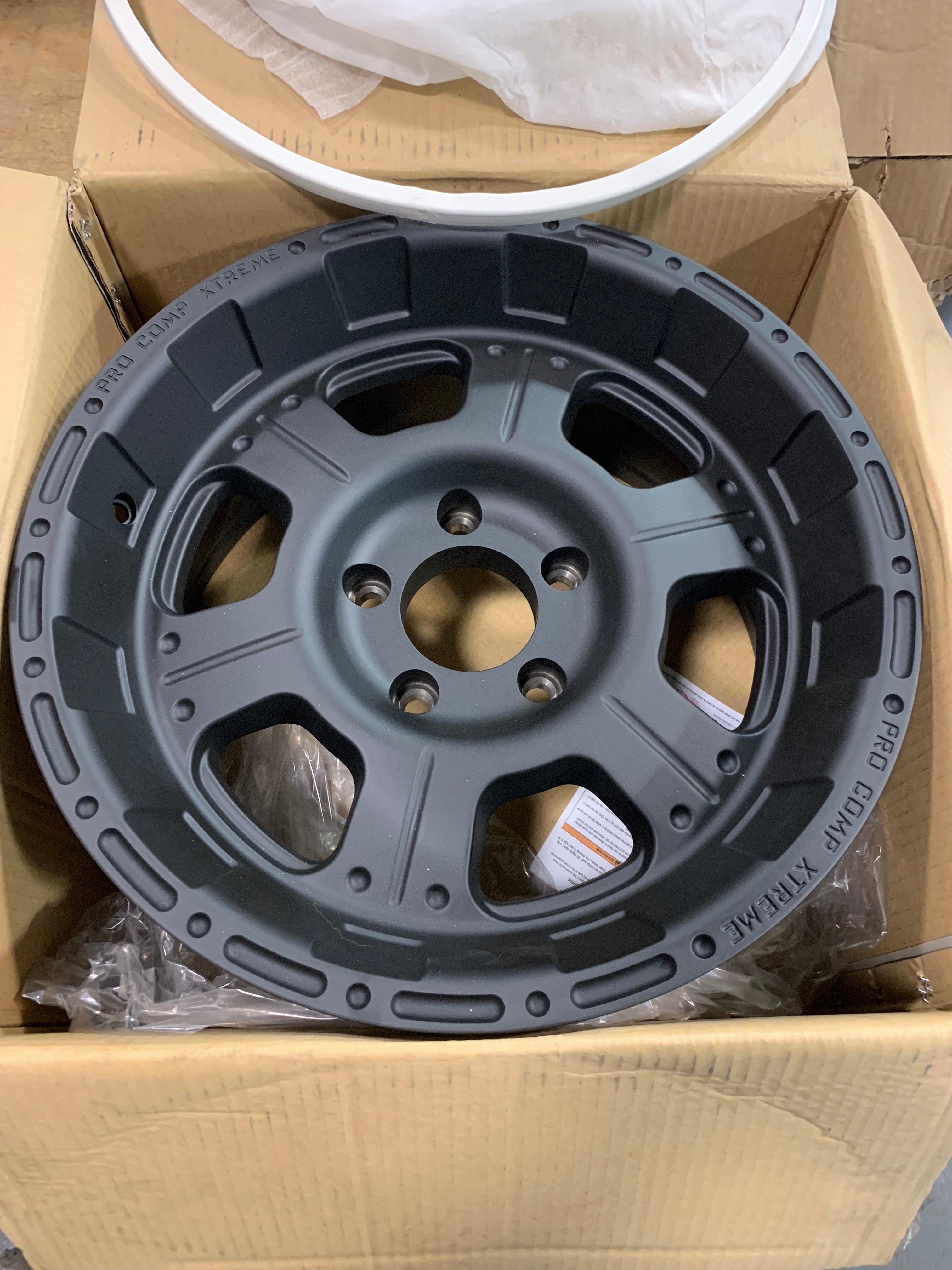 Pro Comp Series 7089 Flat Black 17x8 5x5 ET 0 (Single Wheel) – Main ...